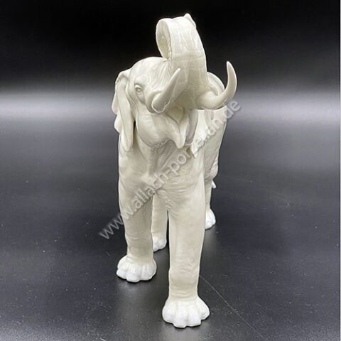 #104 großer Elefant – Allach Porzellan